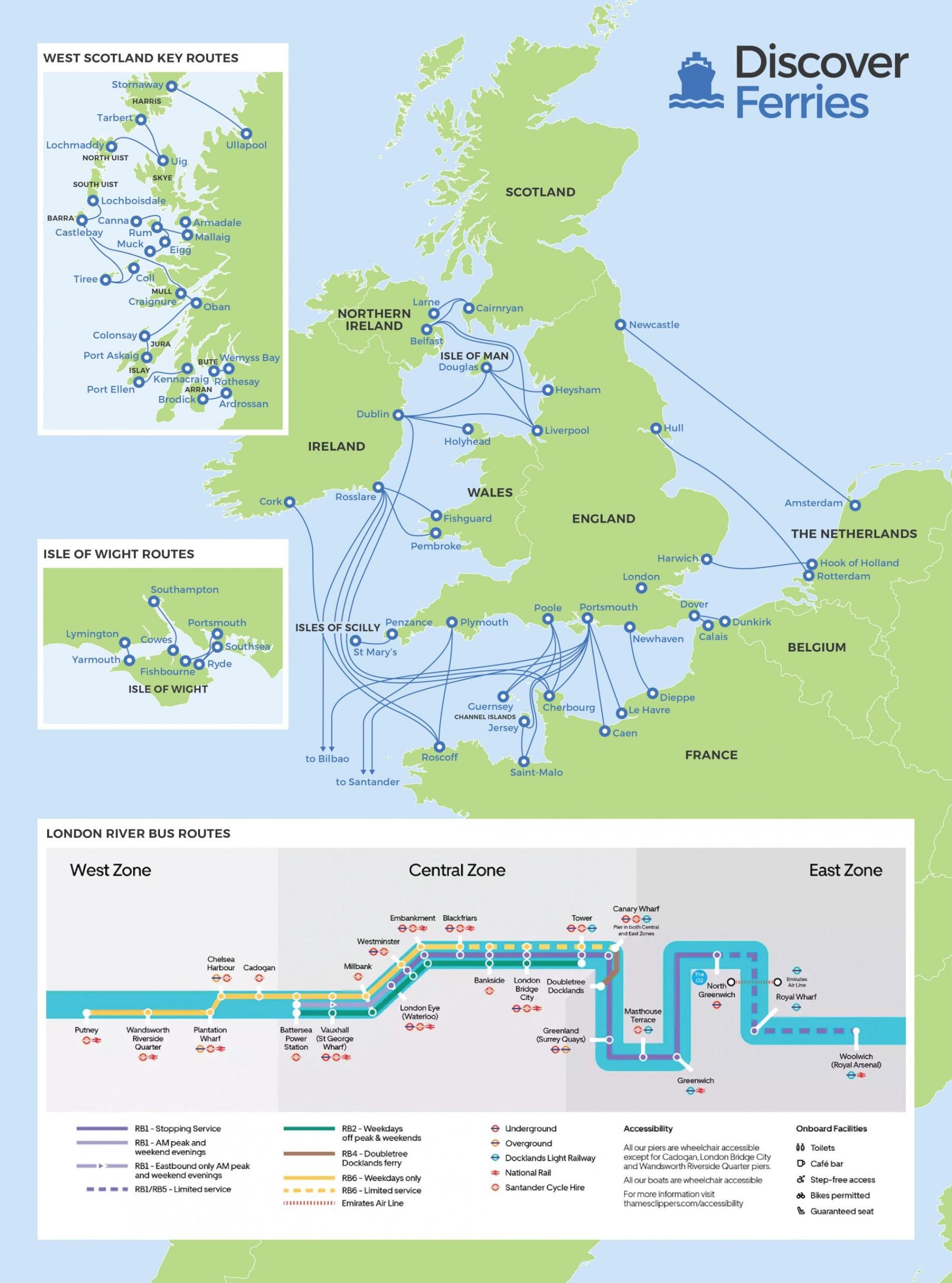 Guide to taking a bike on a ferry | Cycling UK